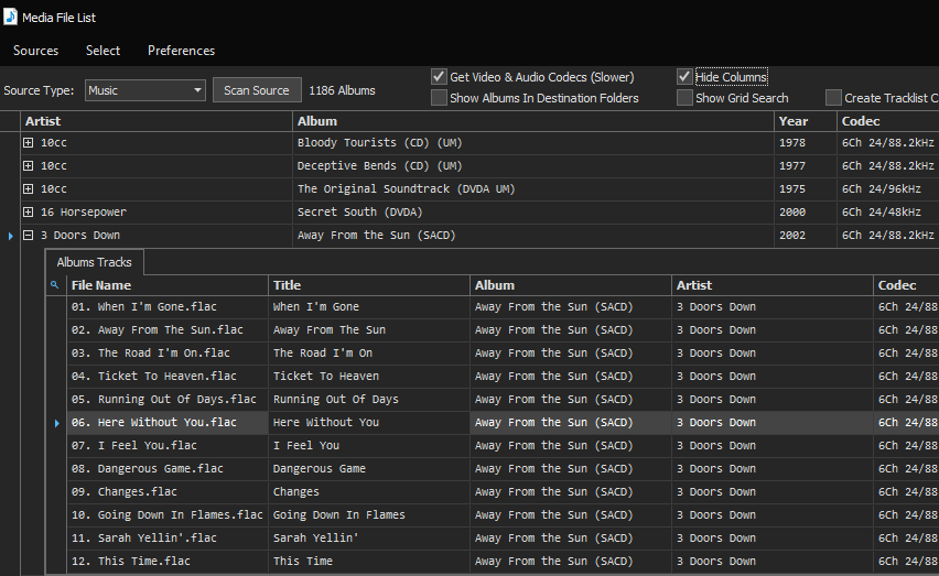 Music Media Helper (Tools for Multichannel Audio & Music Videos) | Page ...